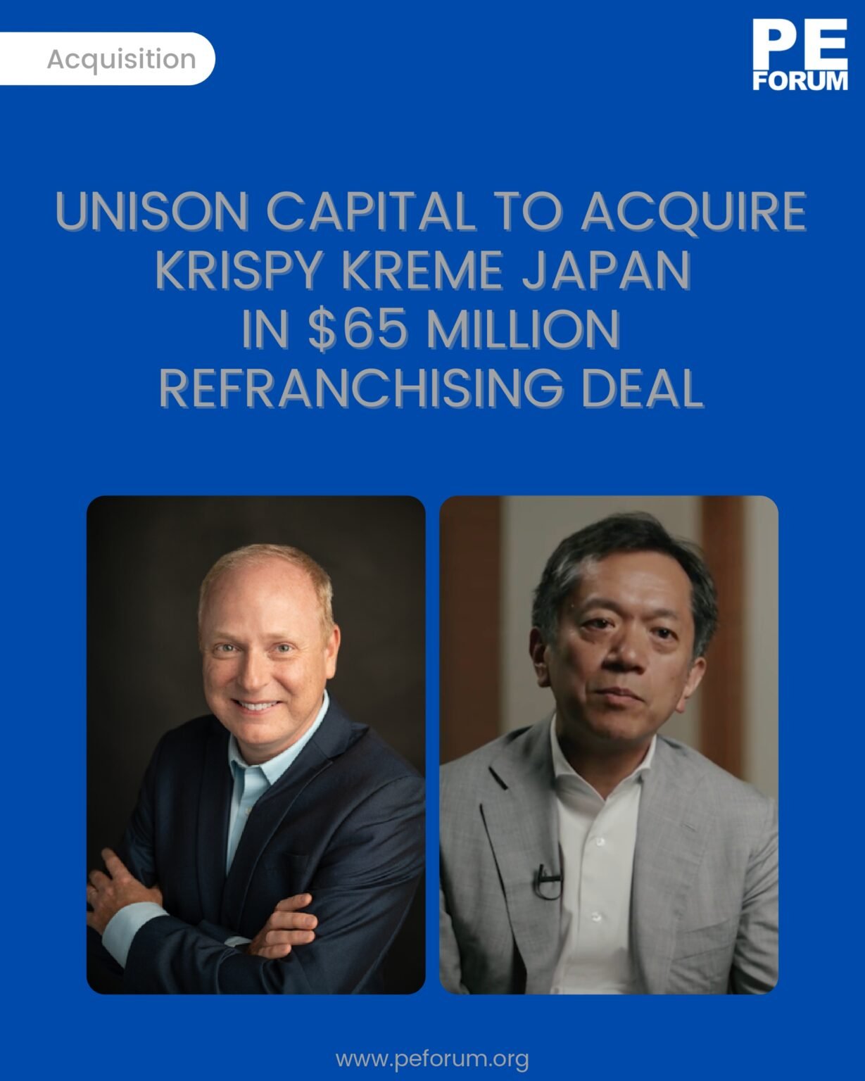 Unison Capital Inc. to Acquire Krispy Kreme Japan in $65m Refranchising ...